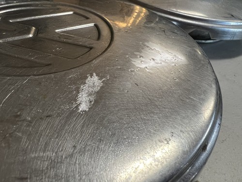 Vw Jetta Mk1 Rabbit Chromed Hub Cap Wheel Rim Center Cap HubCap Oem Set ...