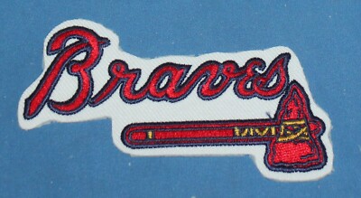 Atlanta Braves MLB Baseball Embroidered Patch 3 3/4" x 2" | eBay