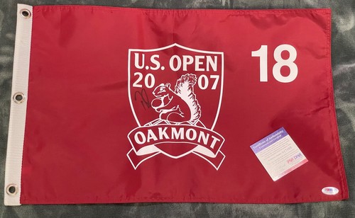 Davis Love III Signed Autographed US OPEN Golf PGA Flag @ Oakmont PSA ...