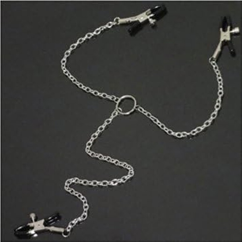 Adjustable Pressure Clips Clamps Jewelry Non Piercing Nipple Rings ...