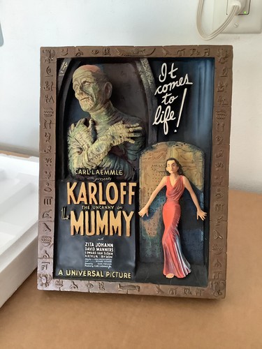 Code 3 Collectibles THE MUMMY 3-D Movie Poster Cast | eBay