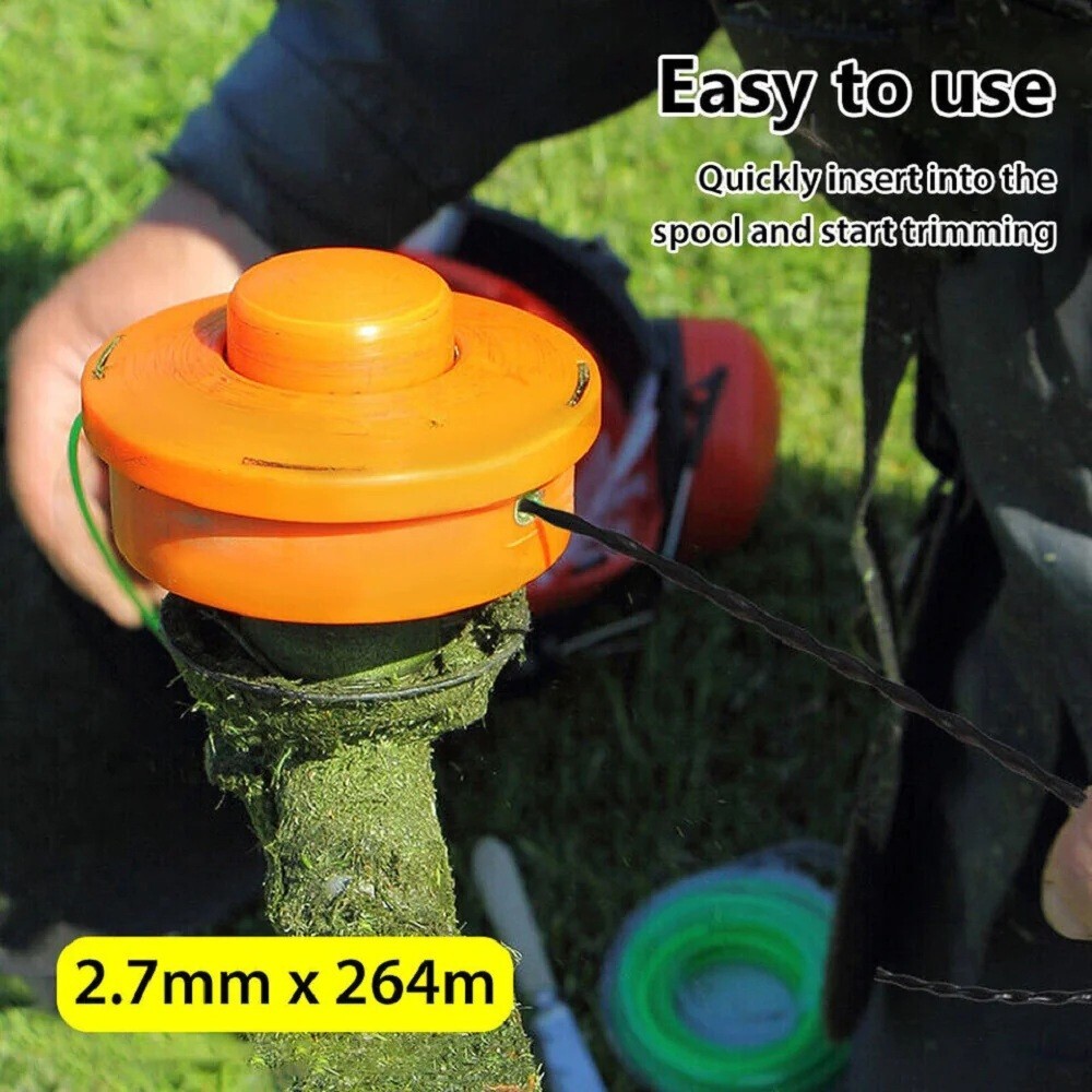 2.7mm Trimmer Line Cord Brushcutter String Whipper Snipper Cord Brush ...