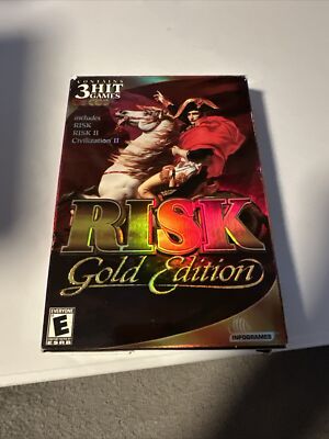 Risk Gold Edition 3 Game Set - Risk, Risk II & Civilization II - 2002 ...