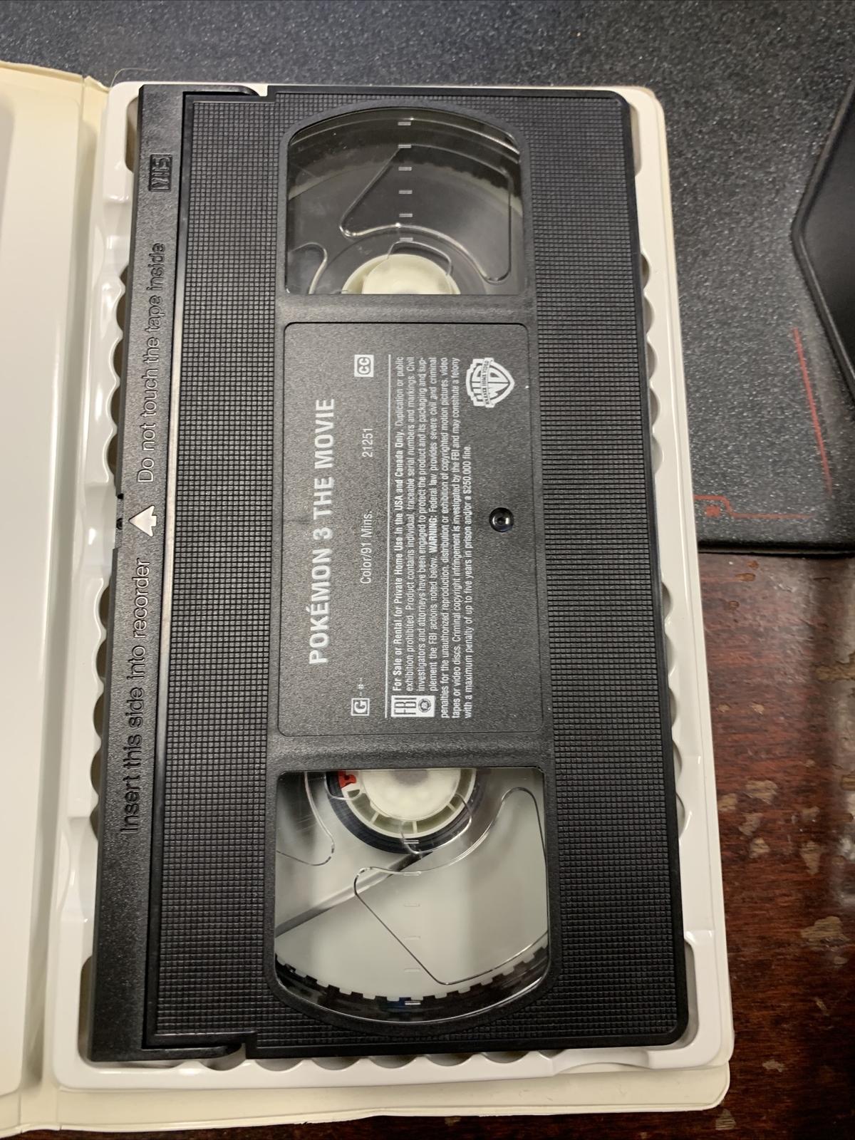 Pokémon the Movie 3 Spell of the Unknown VHS and 3D Token 85392125135| eBay