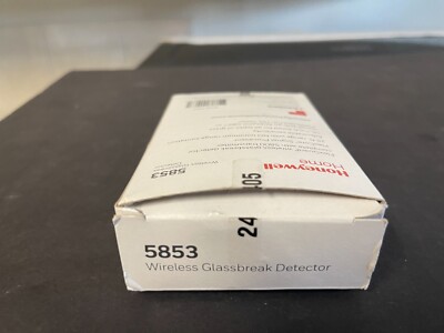 Brand New Honeywell 5853 Wireless Glass Break Sensor, (Seal Off ...