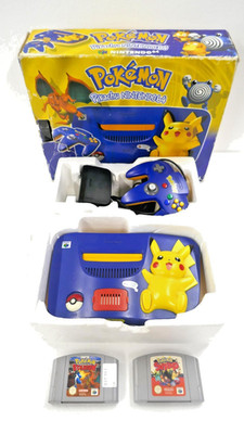 Pokémon Pikachu Edition Nintendo N64 PAL Console boxed | eBay UK