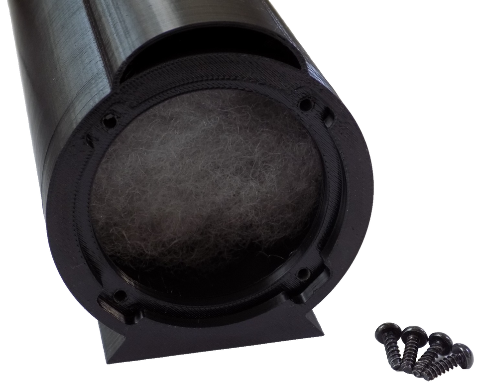 Ported Bass Tube Subwoofer Enclosure Audio Sub Speaker FITS B2 Audio ...