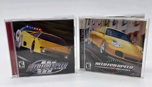 Need For Speed Porsche & Hot Pursuit 3 PC Complete Jewel Cases ...