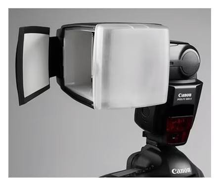 BounceLite Bounce Light Diffuser for Speedlights Used in Portraits ...