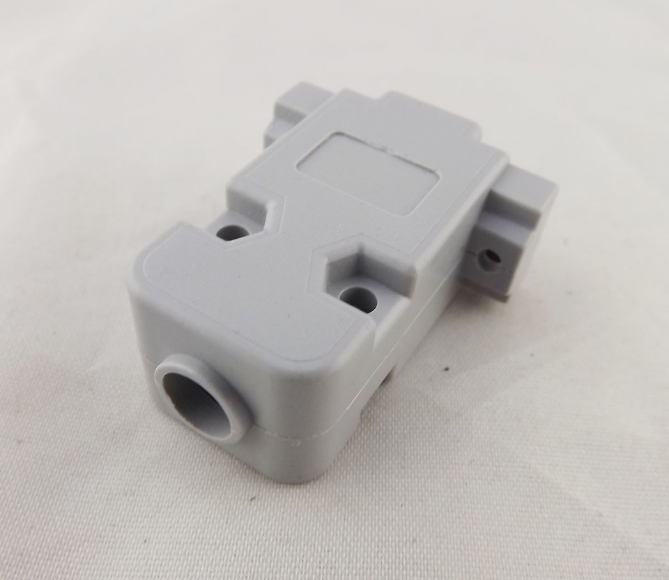 10pcs D-SUB Plastic Hood Cover Backshell & Screws for 9 Pin DB9 15 Pin ...