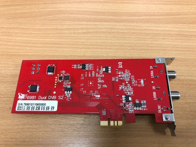 TBS Tbs-6981 PCIe Satellite TV Dual Tuner Card for sale online | eBay