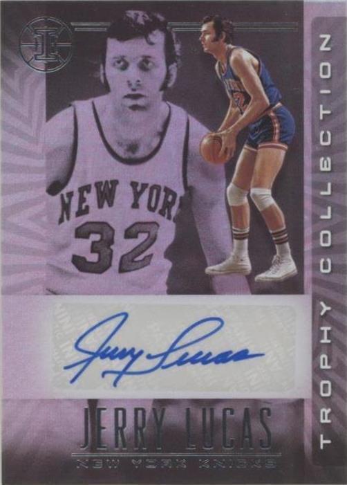 2019-20 Panini Illusions - Trophy Collection Signatures Jerry Lucas #TC ...