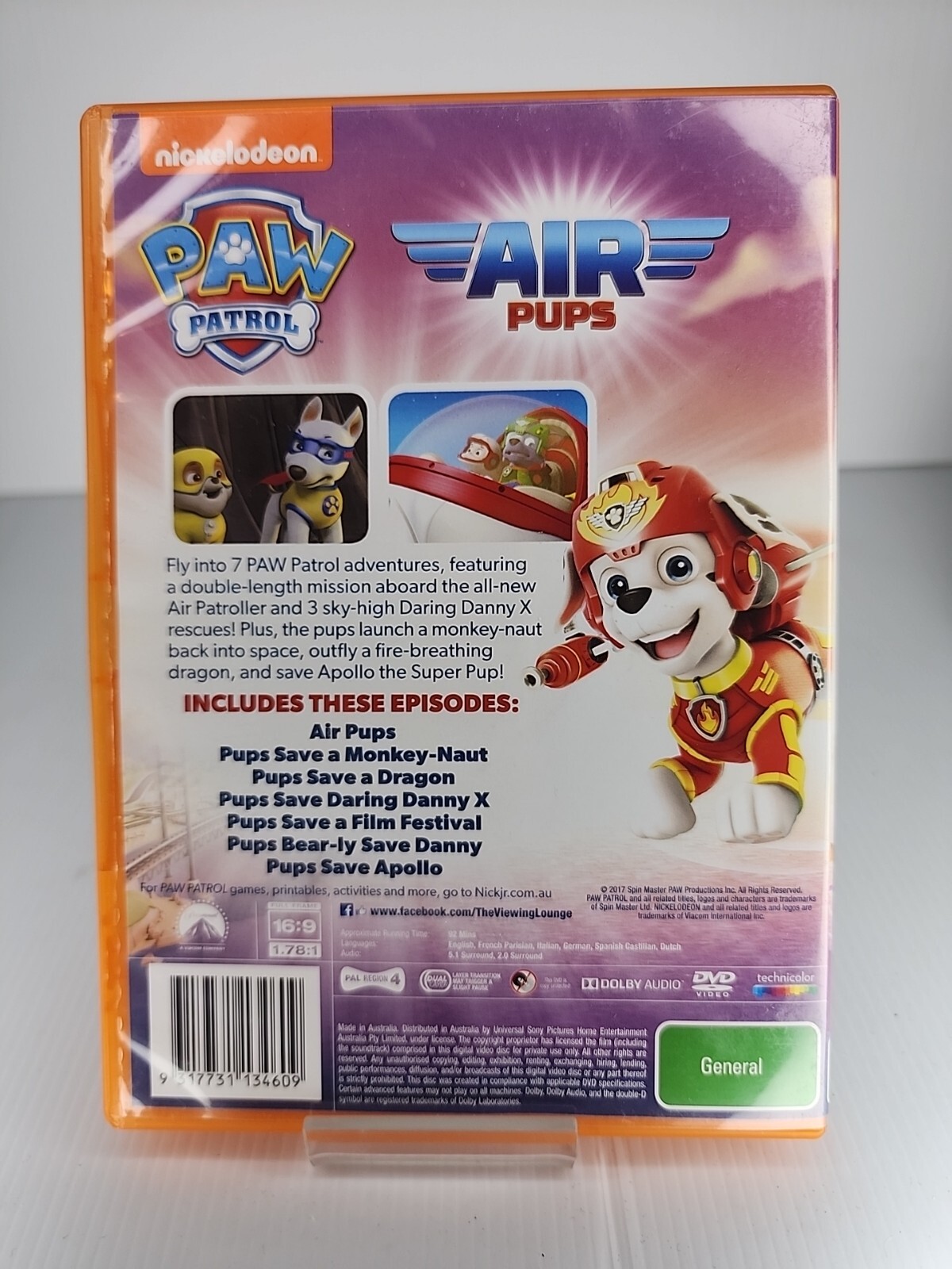Paw Patrol - Air Pups DVD, 2016 kids children cartoon | eBay UK