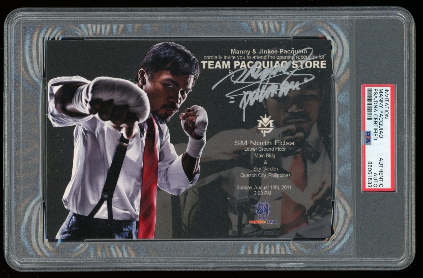 Manny Pacquiao Autographed Memorabilia | Signed Photo, Jersey ...