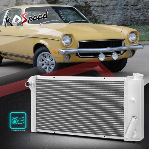 3-Row Aluminum Cooling Radiator for 71-77 Chevy Vega/75-76 Pontiac ...