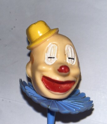 Vintage Wilton Circus Clown Head Cake/cupcake Topper | eBay
