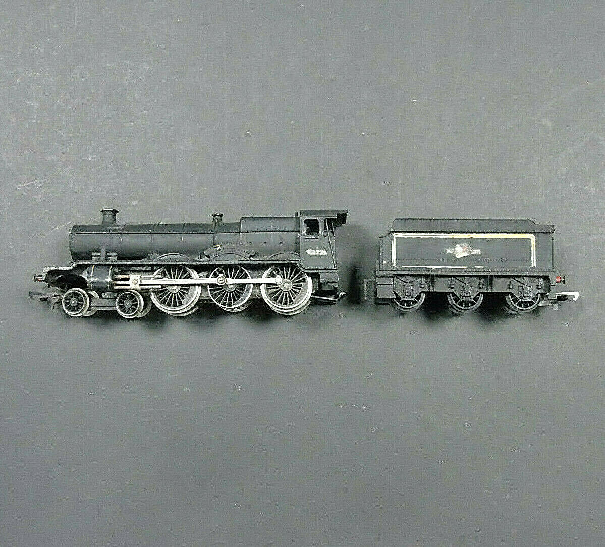 Hornby OO Gauge GWR Hall Class Plain Black Loco & Tender Unboxed LOT ...