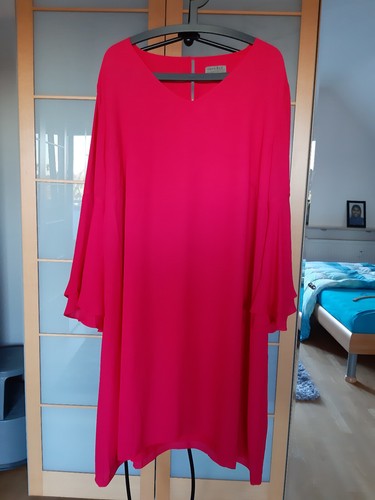 Kleid Open End 54 Pink Trompetenärmel festlich elegant Neu | eBay.de