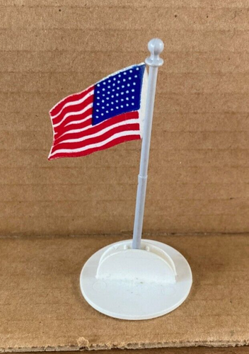 Vintage Marx Toy United States 48 Star Flag With Pole NM | eBay