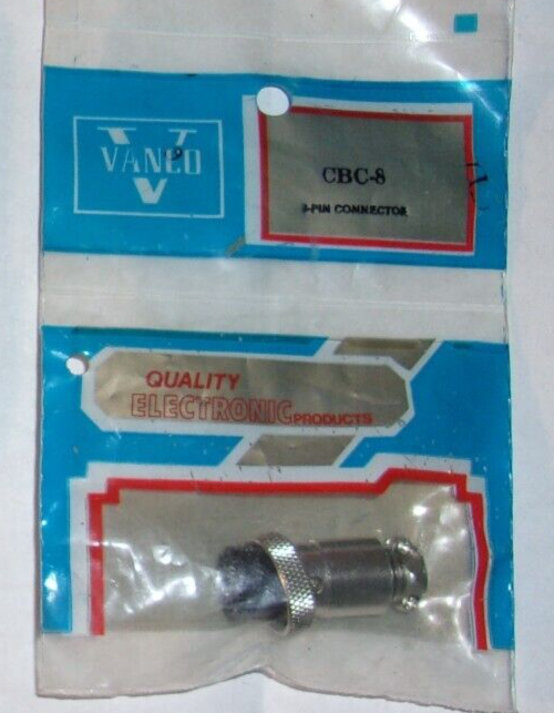 Vanco CBC-8 8-Pin Connector CB Radio - New Old Stock | eBay