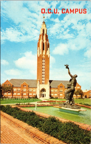 Postcard Oklahoma City Oklahoma University The Universal Challenge ...