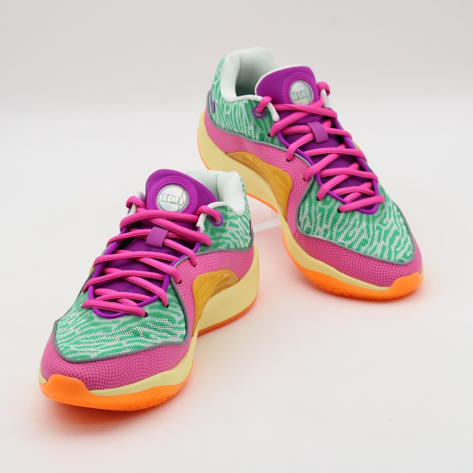 FJ4238-300 Nike KD16 ASW Stadium Green Barely Green Playful Pink Violet ...