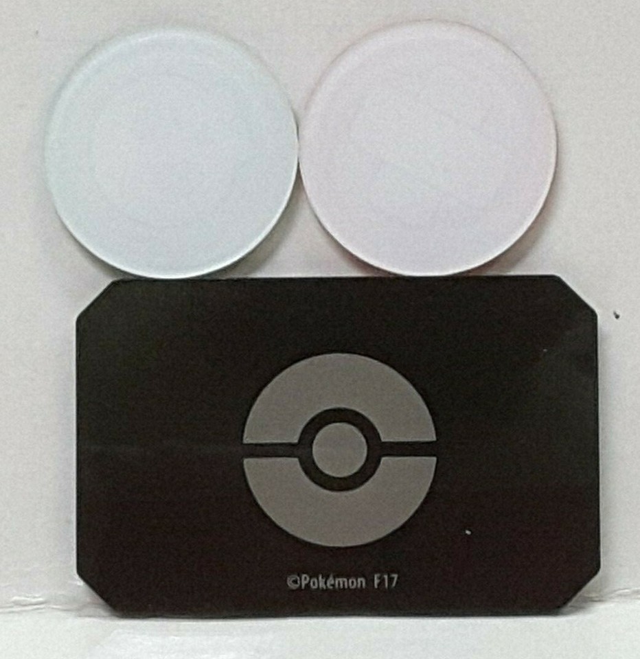 Pokemon TCG Official Acrylic Coins GX Marker , Damage Burn and Poison ...