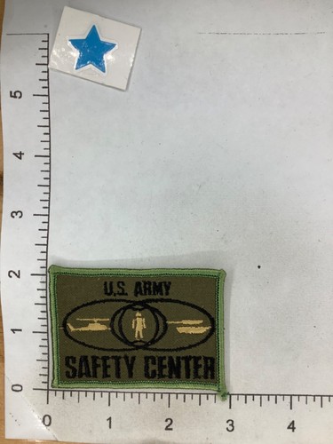 VINTAGE US ARMY SAFETY CENTER PATCH | eBay