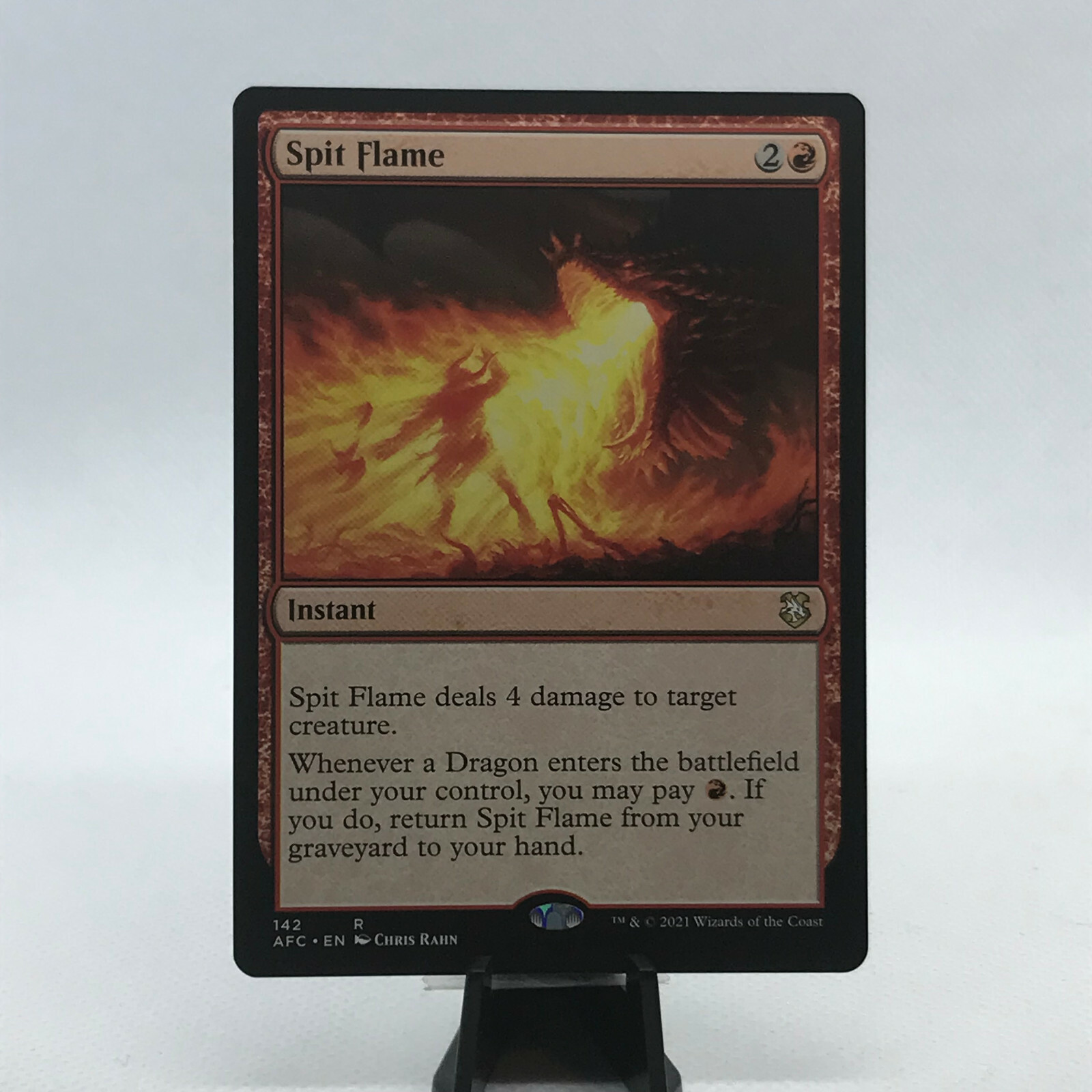 SPIT FLAME - ADVENTURES IN THE FORGOTTEN REALMS - MTG - NM | eBay