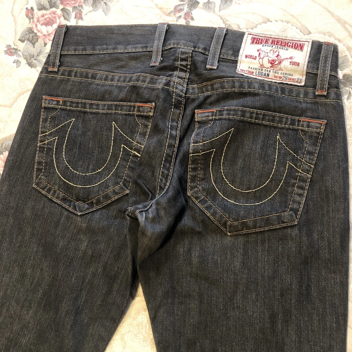 Black True Religion Sign