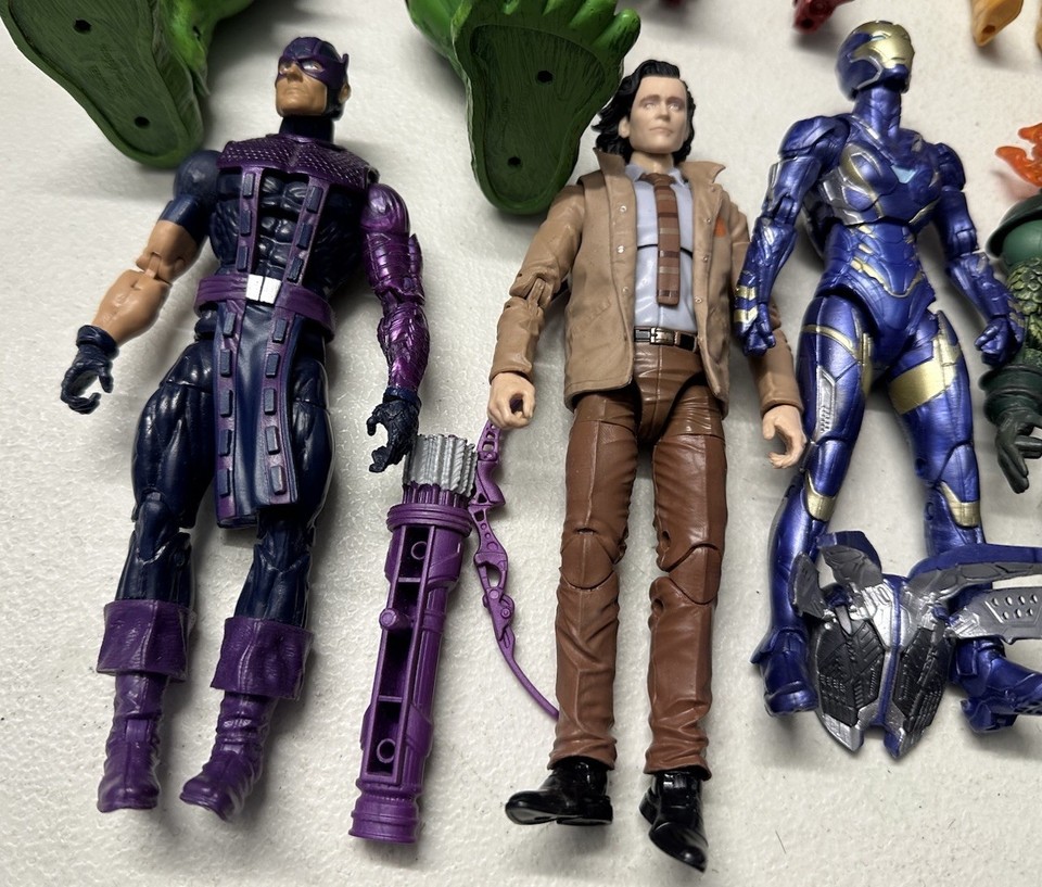 Marvel Legends 6” Figure Lot Phoenix Iron Man Ronan Luke Cage Hawkeye ...