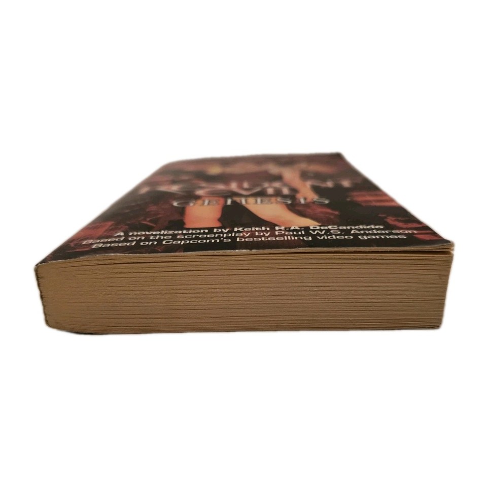 Resident Evil Genesis by Keith R A DeCandido PLUS B Side Label Tyrant ...