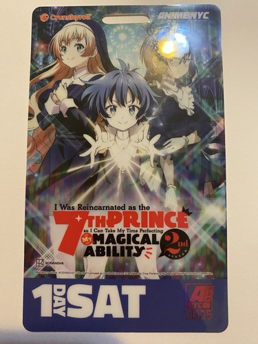 Anime NYC 2025 Badge For Saturday | eBay
