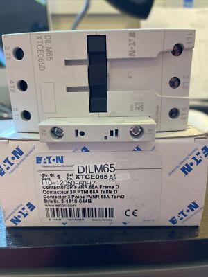 DILM65. 110-120V50/60Hz moeller EATON CONTACTOR | eBay