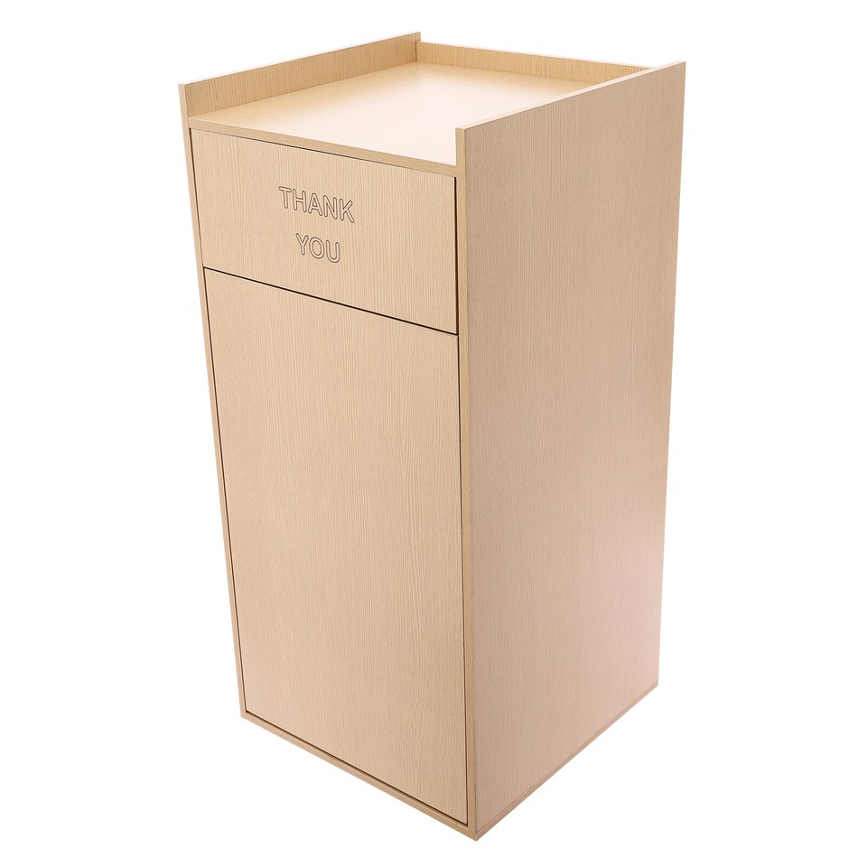 Commercial Trash Can, Trash Can Cabinet, Garbage Collection Container ...