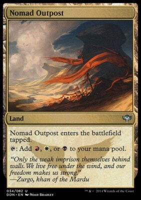 Nomad Outpost ~ Duel Decks [ Excellent ] [ Magic MTG ] | eBay UK