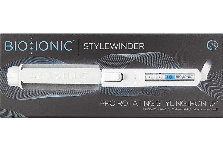 Bio Ionic Stylewinder Pro Rotating Styling Iron 1.5" - White | eBay