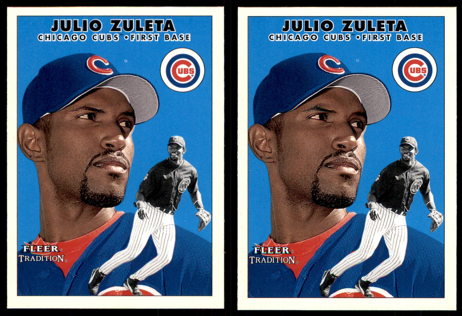 Lot of 2 Julio Zuleta 2000 Fleer Tradition Update Card #U18 Rookie | eBay