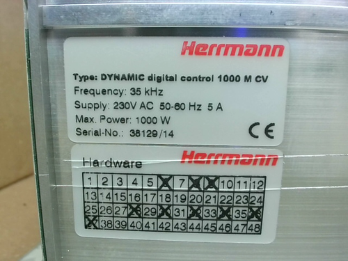 Herrmann 1000-M-CV Dynamic Digital Control 230VAC 5A1000W Ultra - New No Box | eBay
