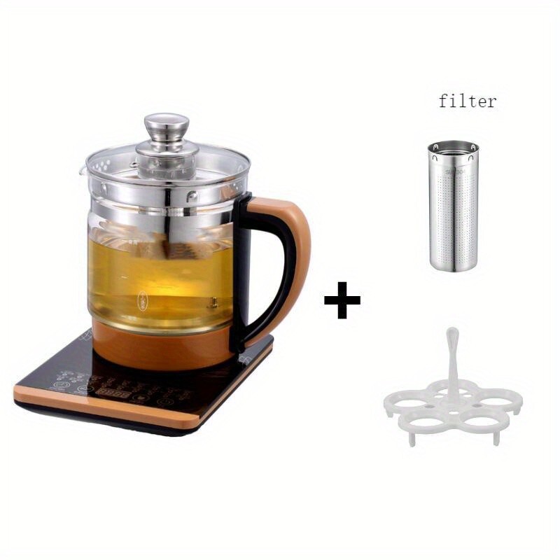 18 Smart Functions Electric Teapot Kettle Thickened Glass Tea Maker ...