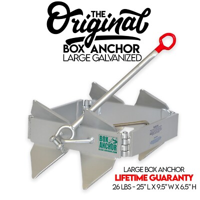 Slide Anchor - The Original Box Anchor - Large Box Anchor 25lbs ...