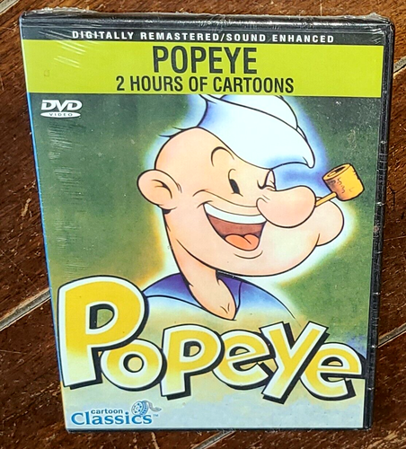 Popeye (DVD, 2005, Full Screen) 15 Black & White/Color Animated Shorts ...