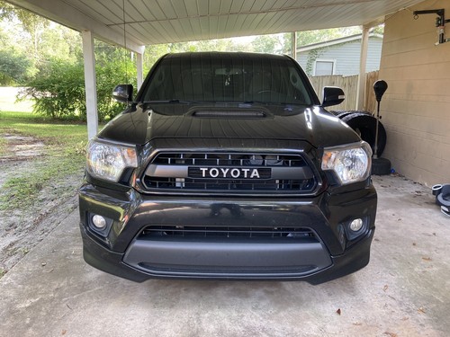 OEM Front TRD Pro Grille Matte Black 2015 Toyota Tacoma PTR5435150 for ...