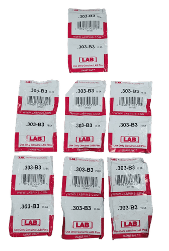 7-PACK LAB Universal Replacement Pins .003 Increments Top Size .303 | eBay
