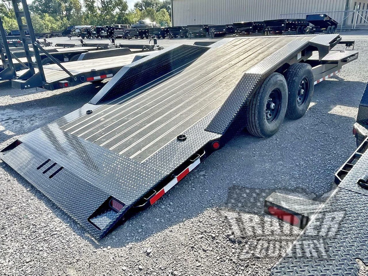 Tilt Bed Car Trailer