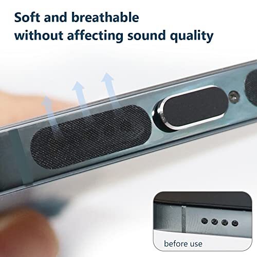 Phone Speaker Dustproof Stickers Protector, Mesh Speaker Anti Dust ...