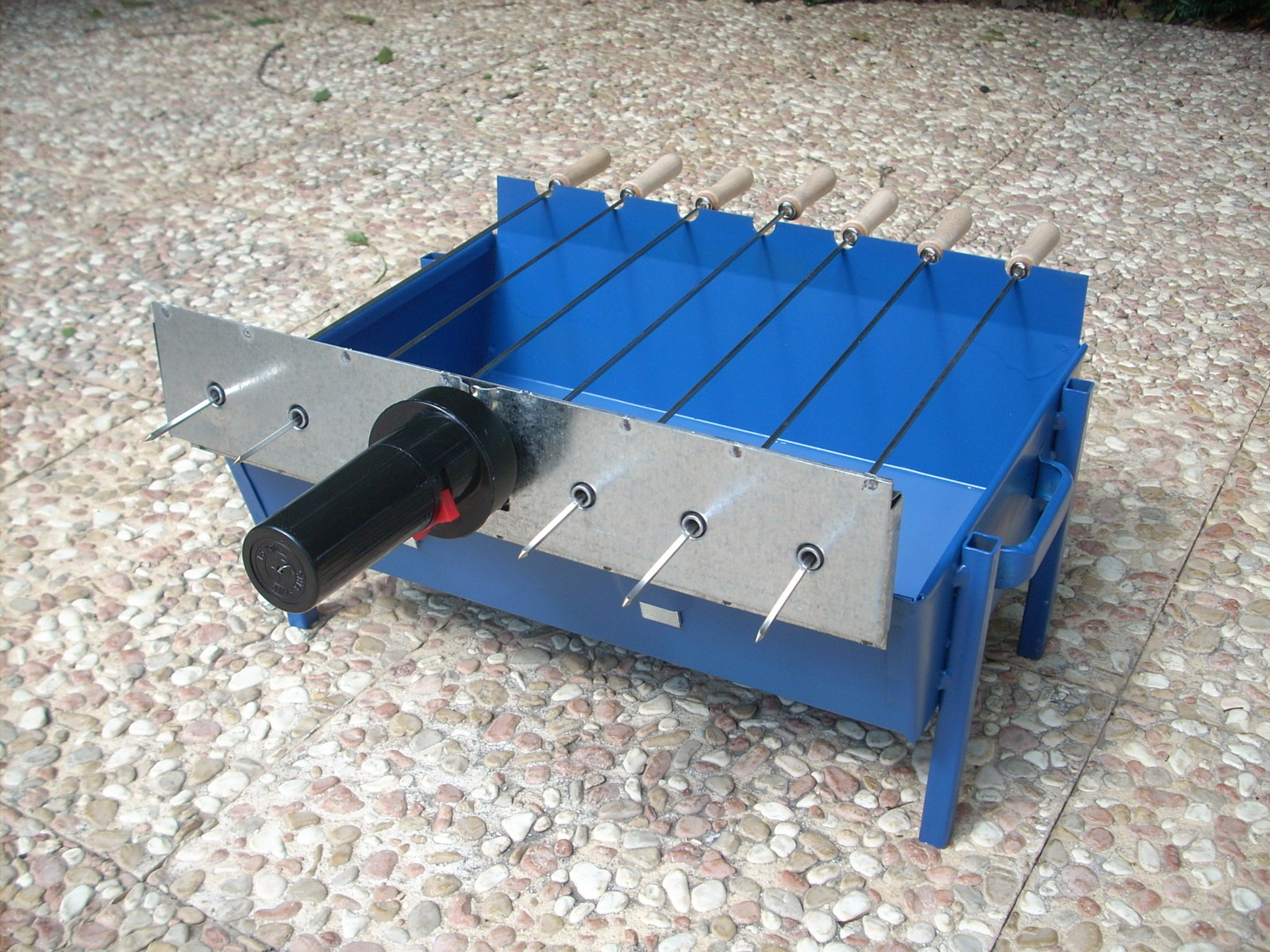 Cyprus Charcoal Barbecue Grill (Foukou) - Greek Cypriot Rotisserie BBQ ...