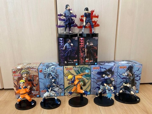 Naruto Vibration Stars Effectreme 7 Figure Set Naruto Sasuke Itachi | eBay
