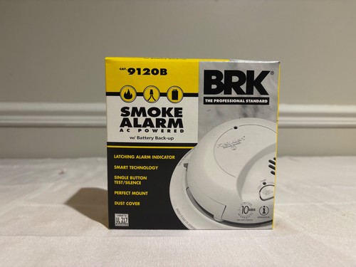 12 Pack- BRK First Alert 9120B Smoke Detector / AC Powered with Battery ...