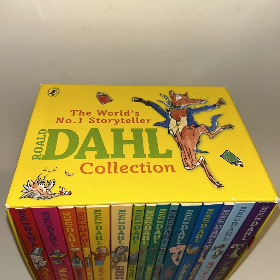 Roald Dahl Collection by Roald Dahl Trade Paperback 15 Books Complete ...